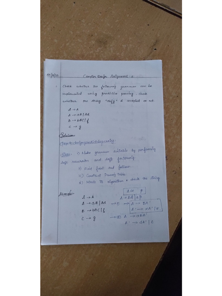 CD Ass2 Question 1 To 6 | PDF