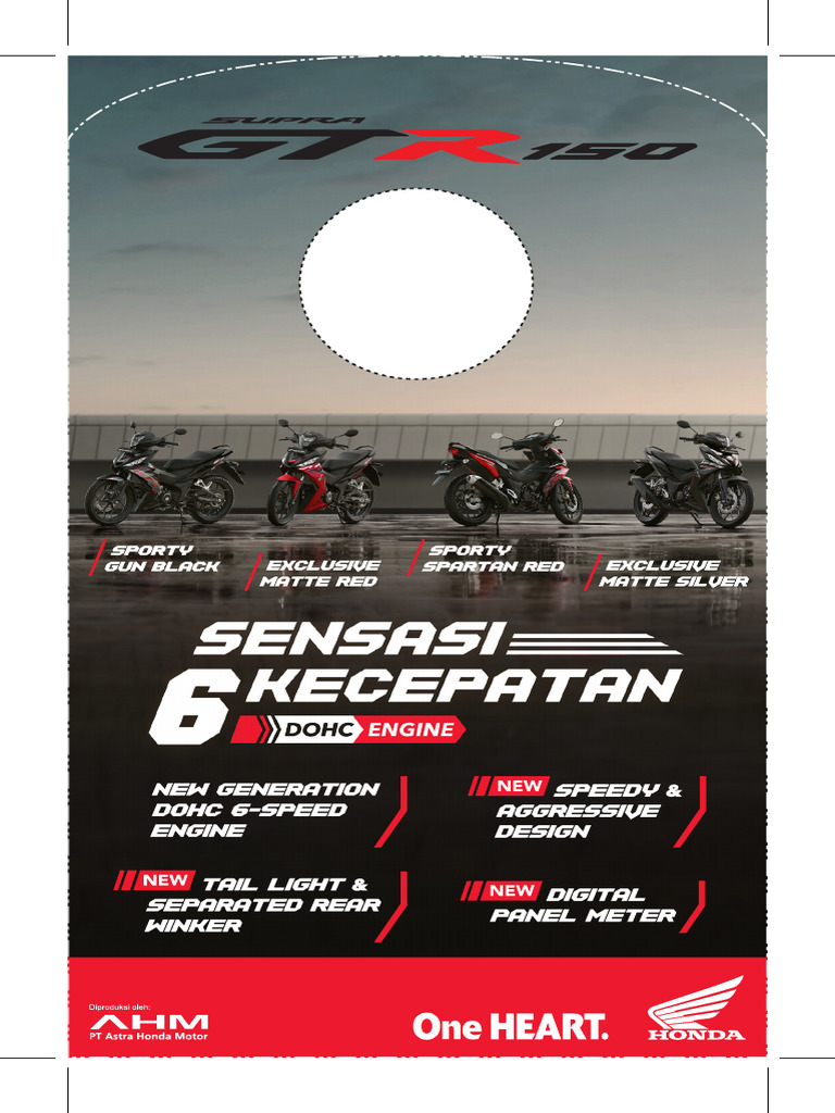 Honda Supra GTR150 - Wobbler | PDF