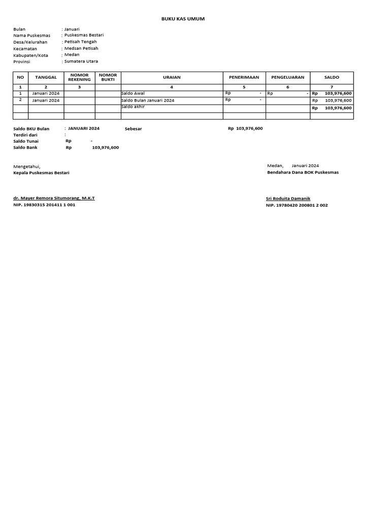 Bku Bok Bestari 2024 | PDF