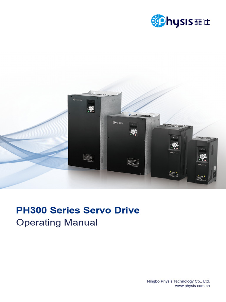 Physis PH300 Series Manual PHSDOM2007-V03 | PDF | Electrical Wiring | Pump