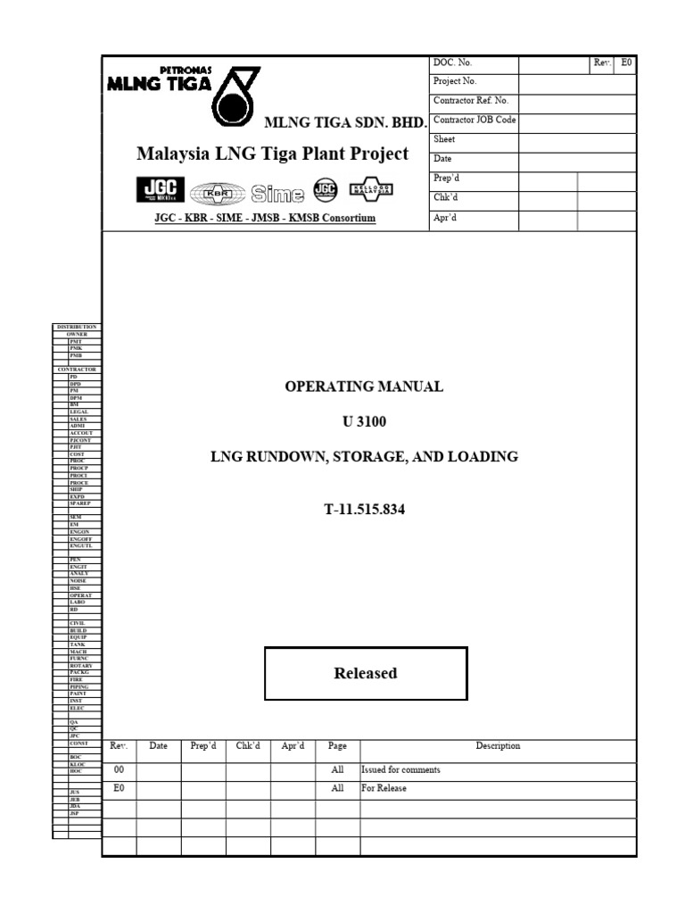 LNG Storage System | PDF | Liquefied Natural Gas | Atmosphere