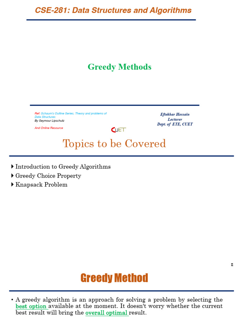 Knapsack | PDF | Algorithms | Applied Mathematics