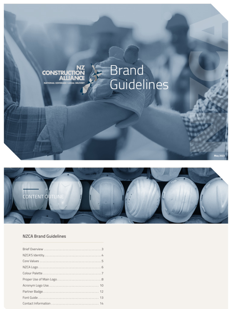 NZCA Brand Guidelines May 2023 | PDF | Brand