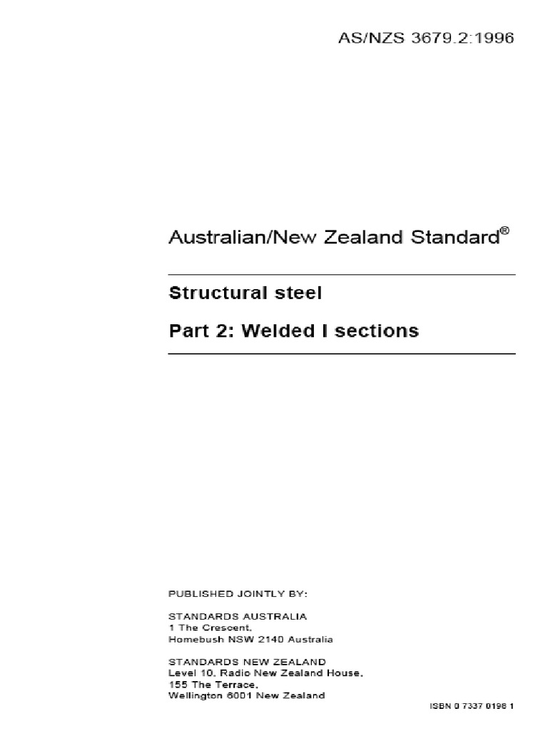 As NZS 3679.2 (1996) | PDF