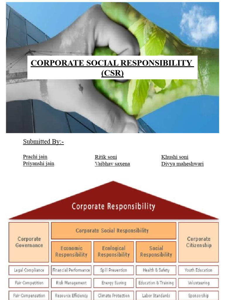 Understanding Corporate Social Responsibility | PDF | Corporate Social ...
