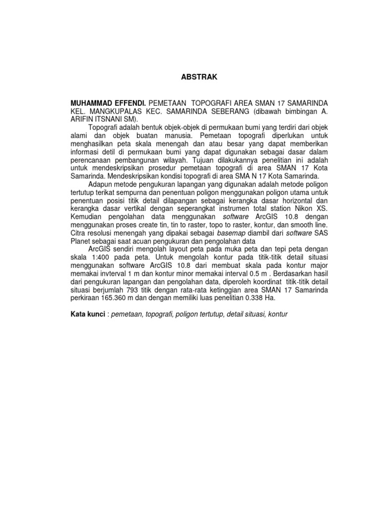 F201500305 - Muhammad Effendi - Abstrak - Ta | PDF