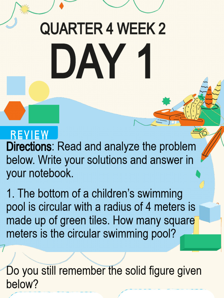 g5q4 Week 2 Math | PDF | Volume | Litre