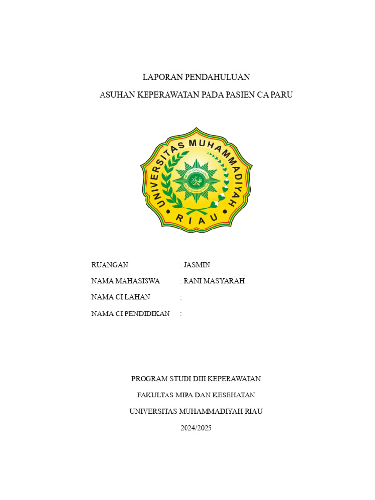 LP CA Paru & CKR | PDF