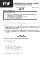 Grade 6 - Term 3 - Project - 2025 | PDF | Algebra | Numbers