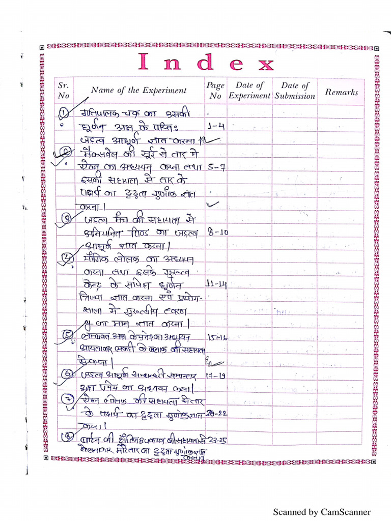 Physics Practical Notes-1 | PDF
