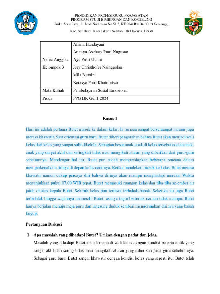 Topik 1 - PSE - T1-4a.Ruang Kolaborasi - Kelompok 3 | PDF