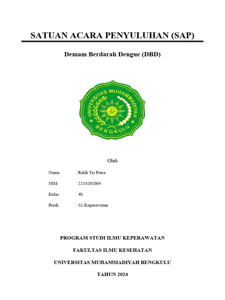 Sap Dan Leaflet Raldi | PDF