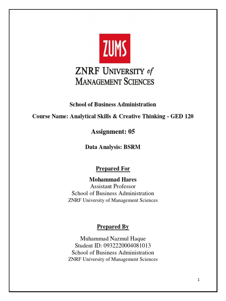 Assignment 05 From Nazmul | PDF | Debt | Equity (Finance)