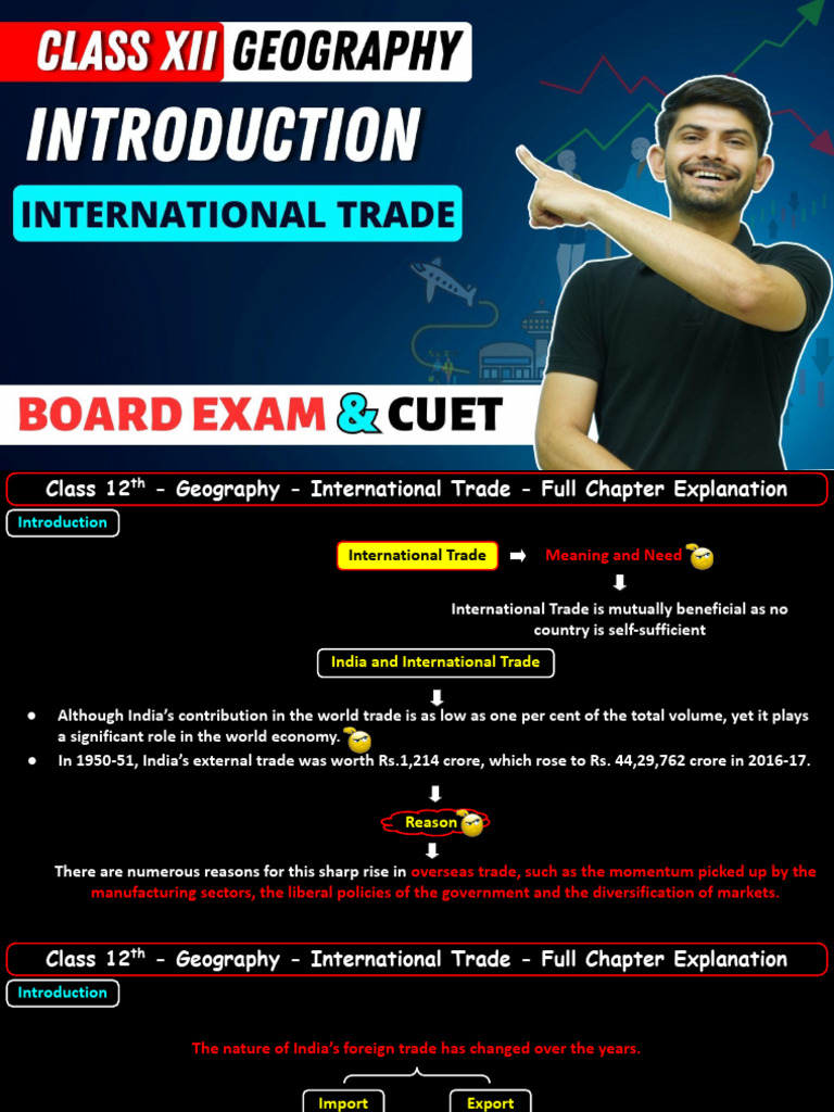 Class 12th International Trade BOOK 2 | PDF | Port | Trade