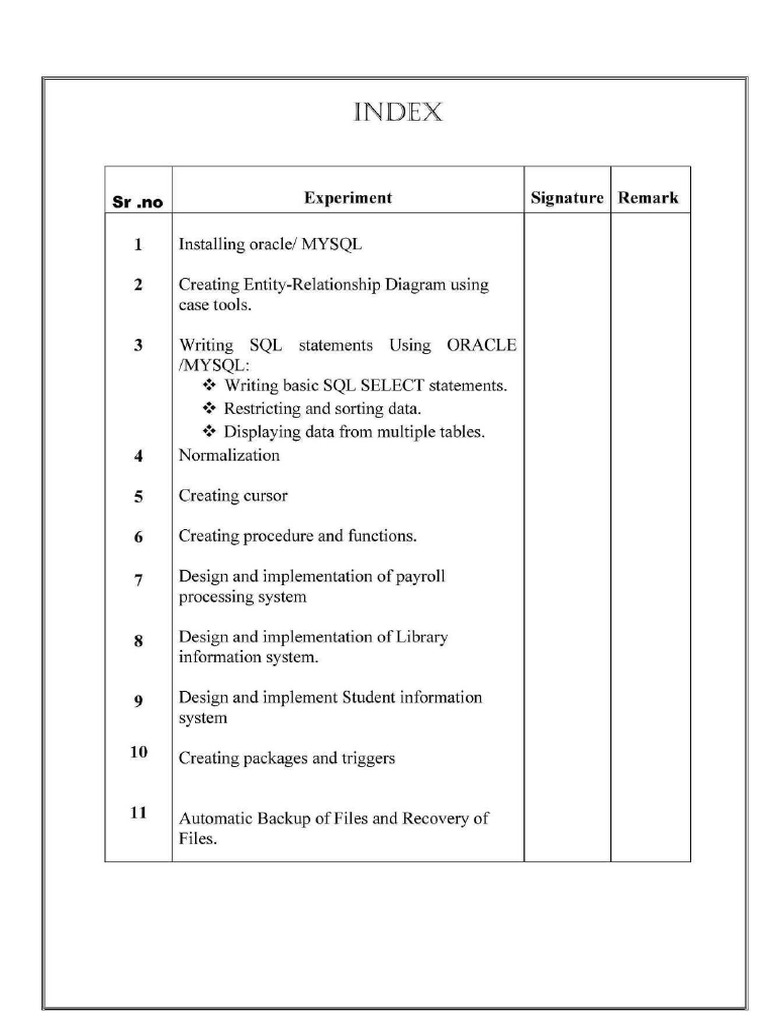 Dbms LAB FILE Ashutosh - 2 | PDF | Engineering | Analysis