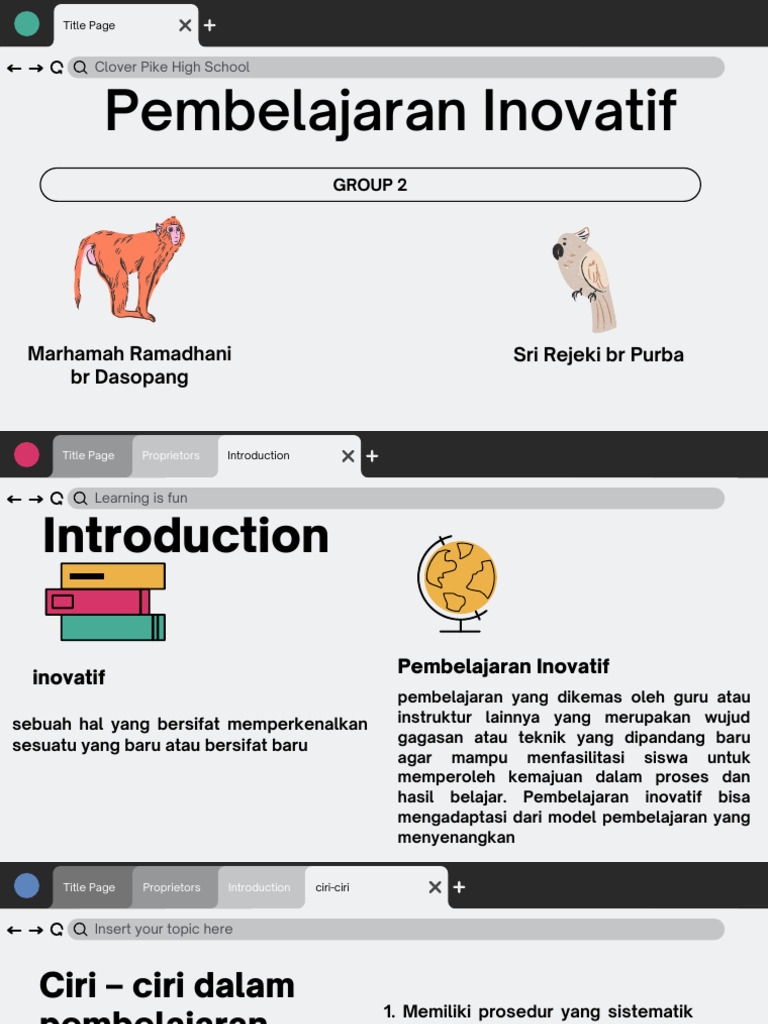 Group 2-Pembelajaran Inovatif | PDF | Karier & Perkembangan