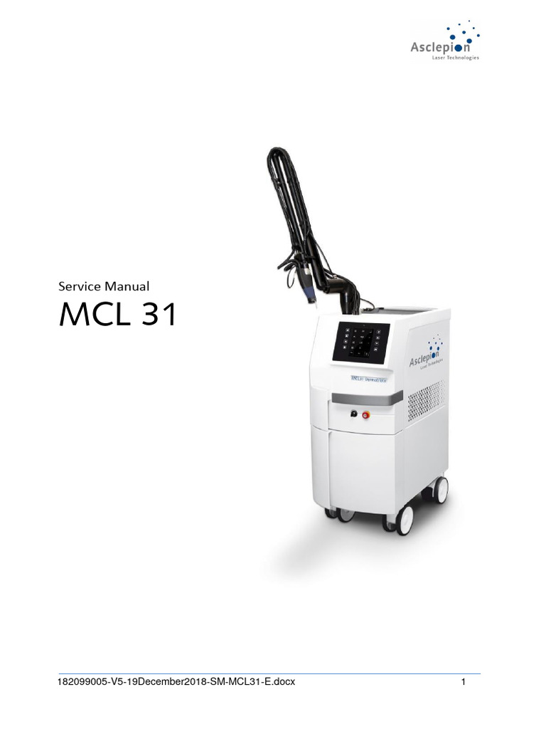 MCL 31 Service Manual Overview | PDF | Installation (Computer Programs ...