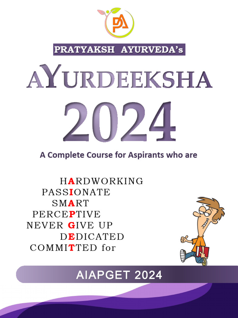 AIAPGET 2024 Classes | PDF | Ayurveda | Health Care