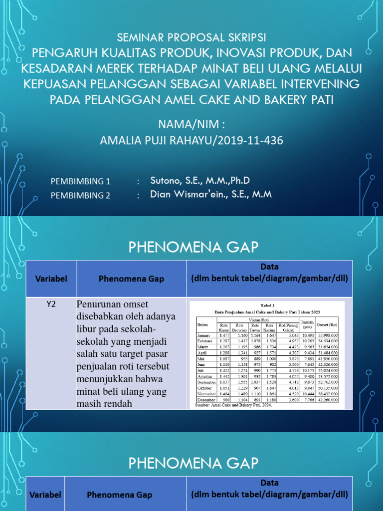 Seminar Proposal Skripsi Amel | PDF