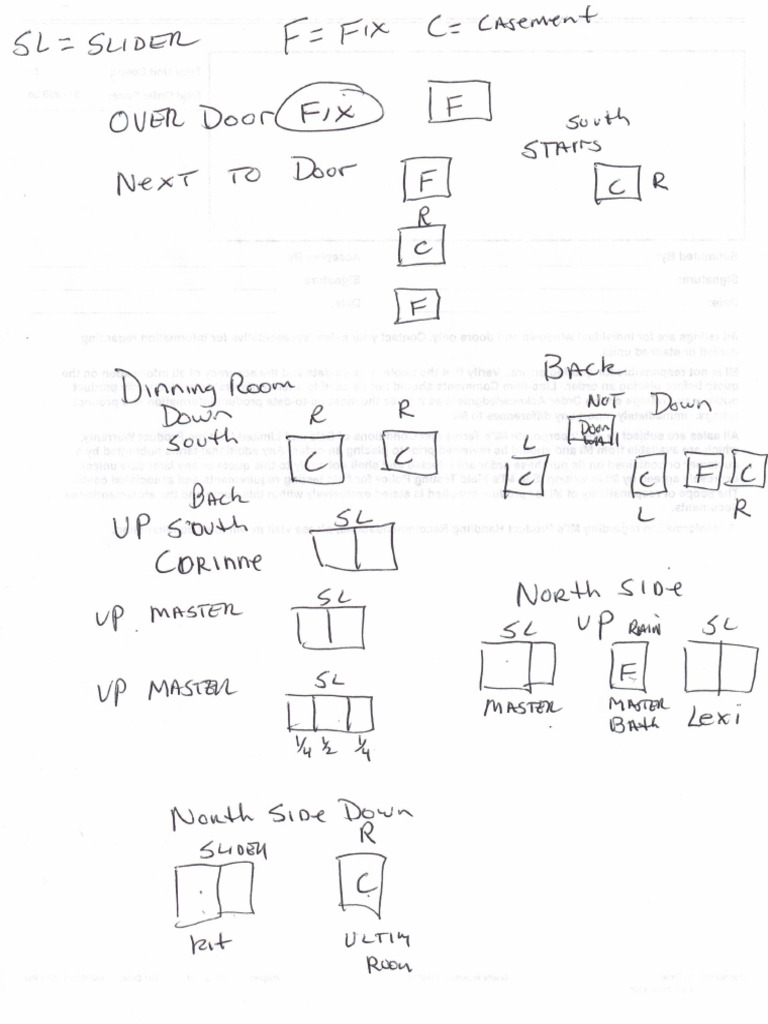 J&E Window Spec Sheet | PDF