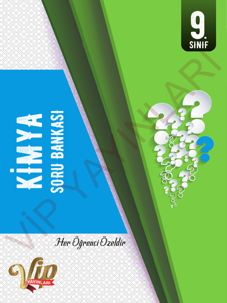 Vip 9 Sinif Kimya Soru Bankasi | PDF