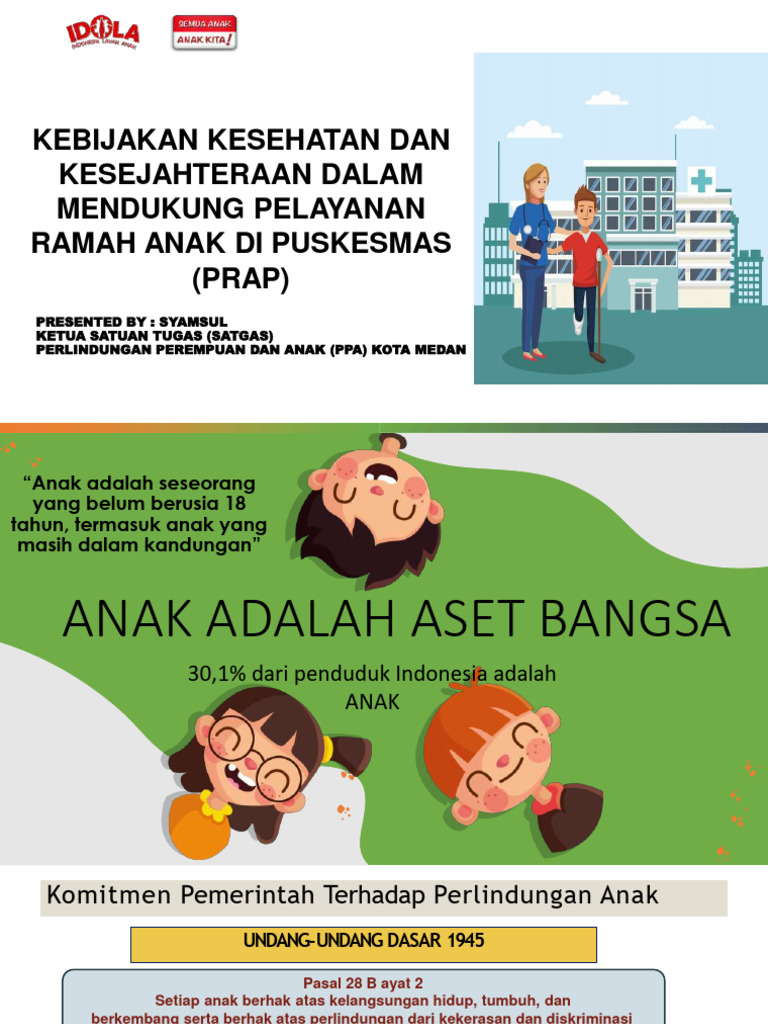 Materi-Kebijakan Prap Dalam Perlindungan Anak | PDF | Kesehatan Holistik