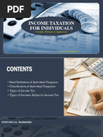 H04 - Final Income Taxation | PDF | Taxes | Income Tax