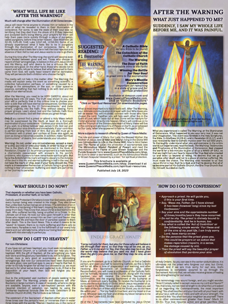 After The Warning Brochure Color | PDF