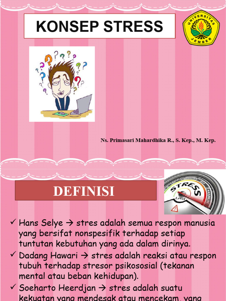 Konsep dan Faktor Penyebab Stres | PDF | Pengembangan Diri