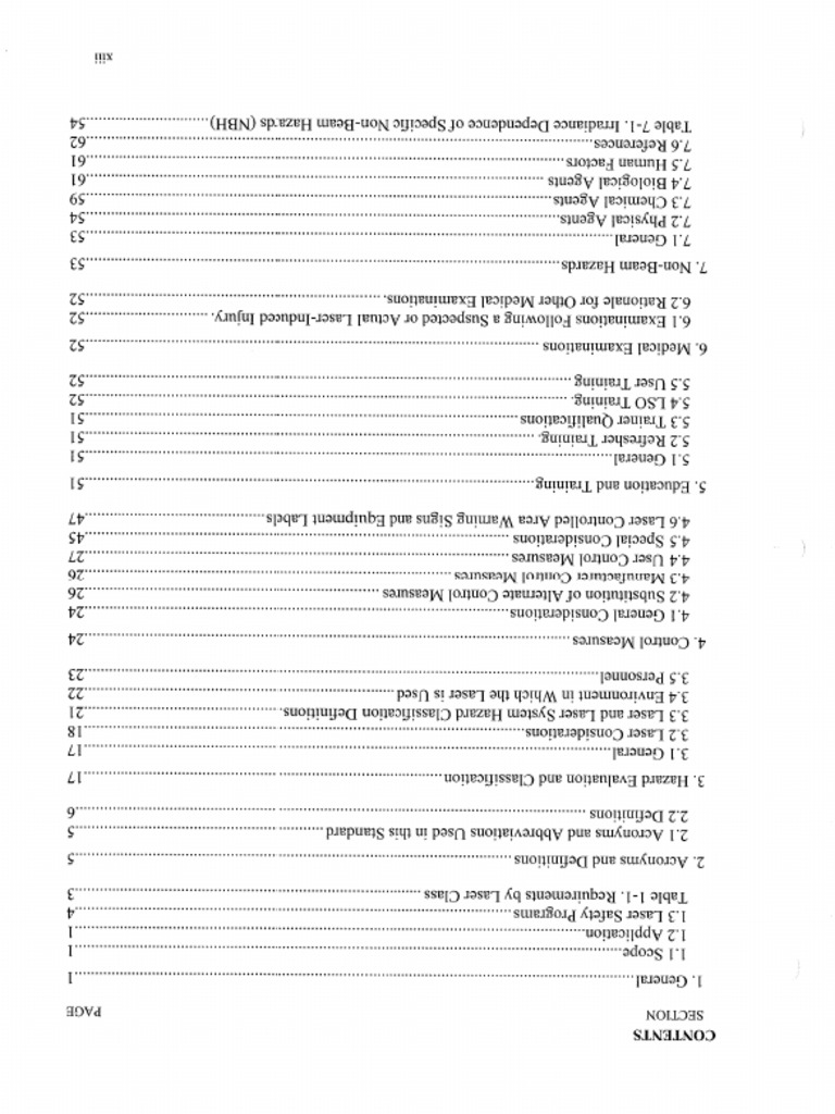 American Standard For Safe Use of Lasers - ANSI Z136.1 - 2014 | PDF
