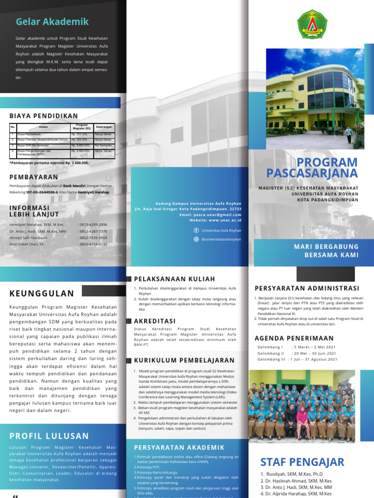 Brosur S2 Aufa New | PDF
