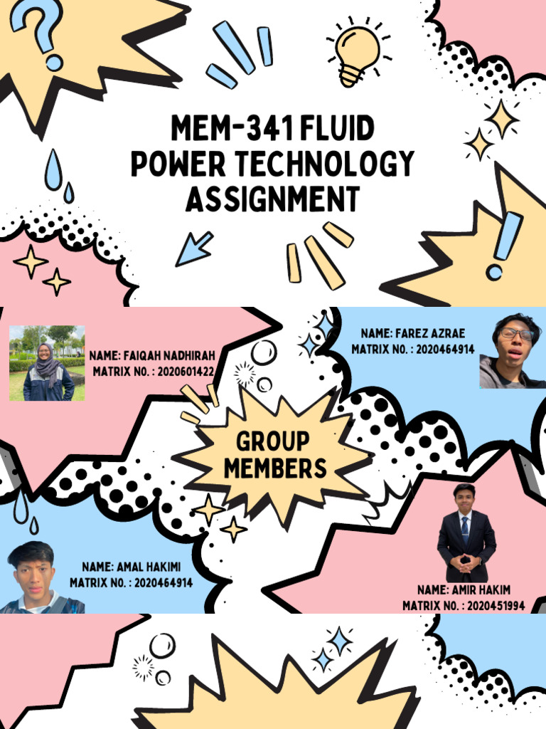 Mem-341 Fluid Power Technology Assignment | PDF | Actuator | Numerical ...