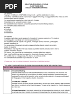Class 6 Holiday Homework Guide | PDF | Leaf | Mathematics