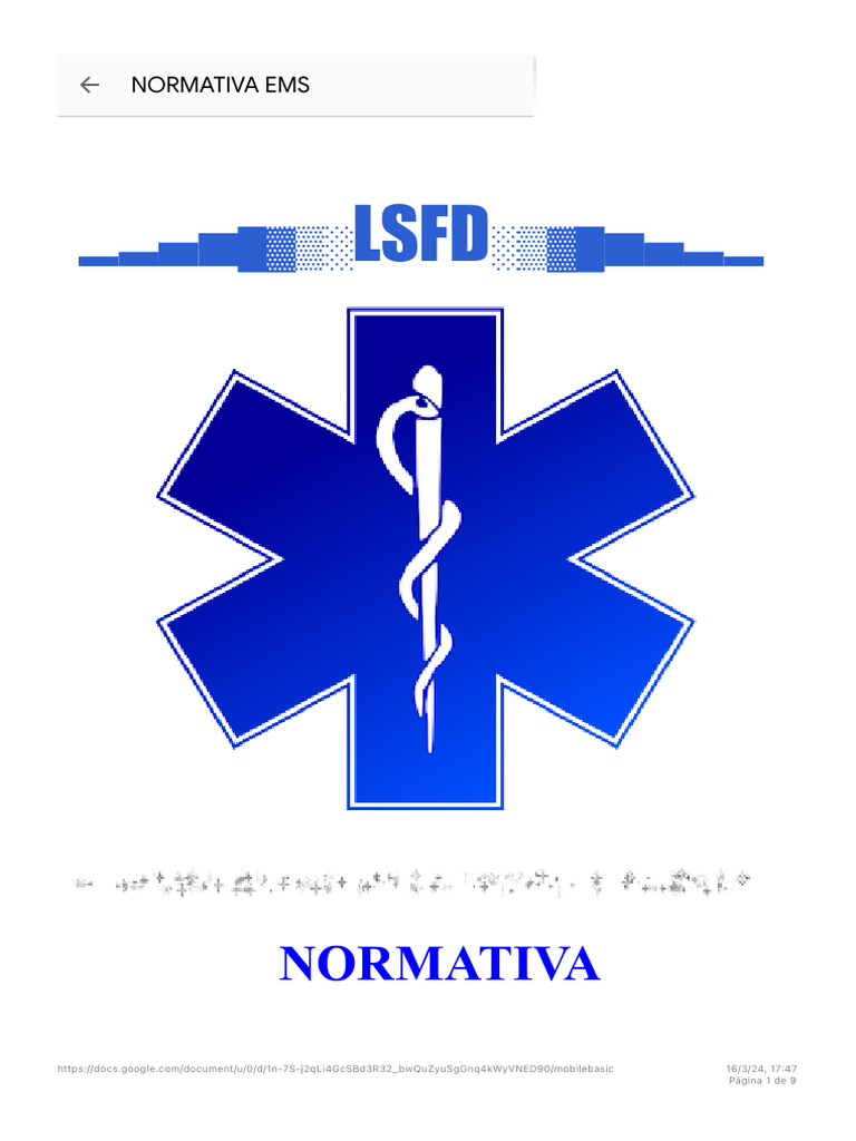 Normativa Ems | PDF | Hospital