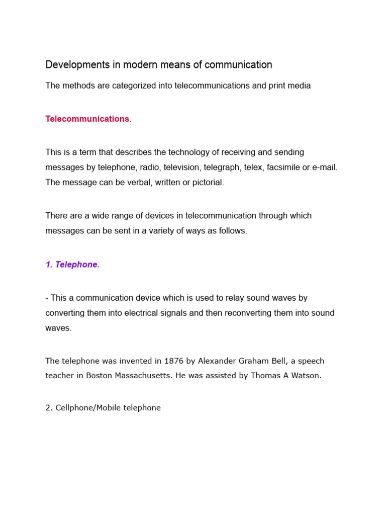 History Form 2 Notes | PDF | Petroleum | Radio
