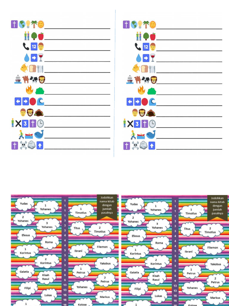 Game Alkitab Gambar SM | PDF