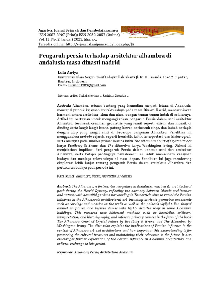 Lulu Awlya - Sejarah Islam Periode Klasik | PDF