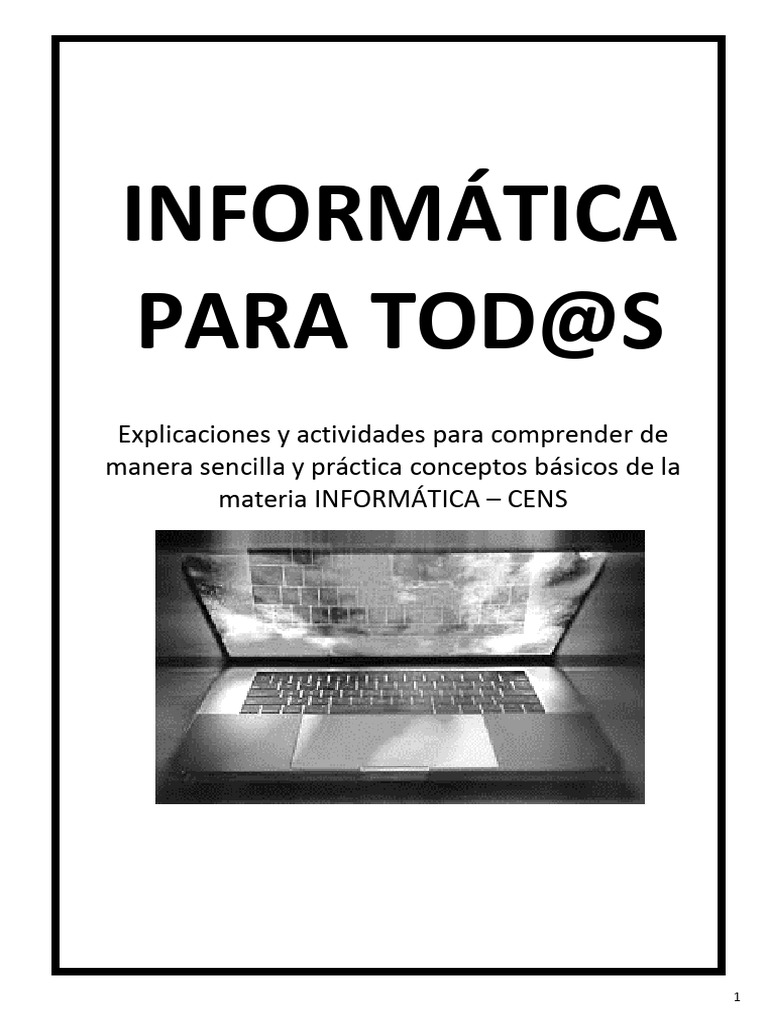 CUADERNILLO INFORMATICA 3 INTEGRAL | Descargar gratis PDF | Periférico ...