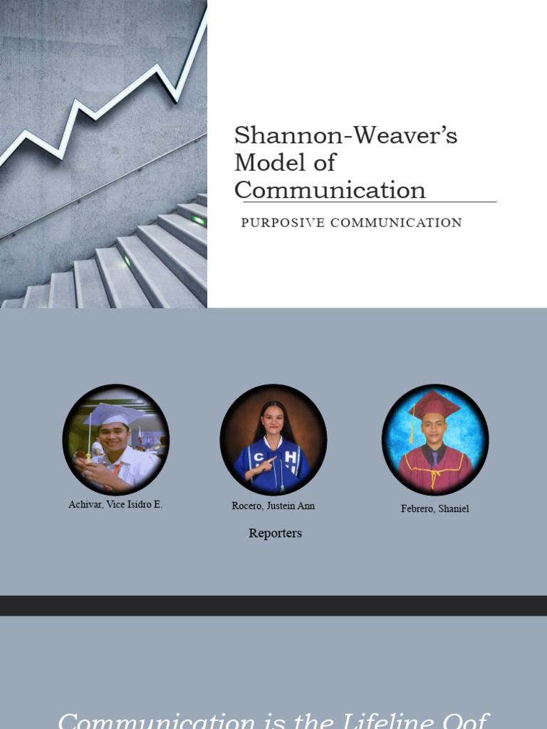 Shannon Weavers Model of Communication Autosaved | PDF | Communication ...