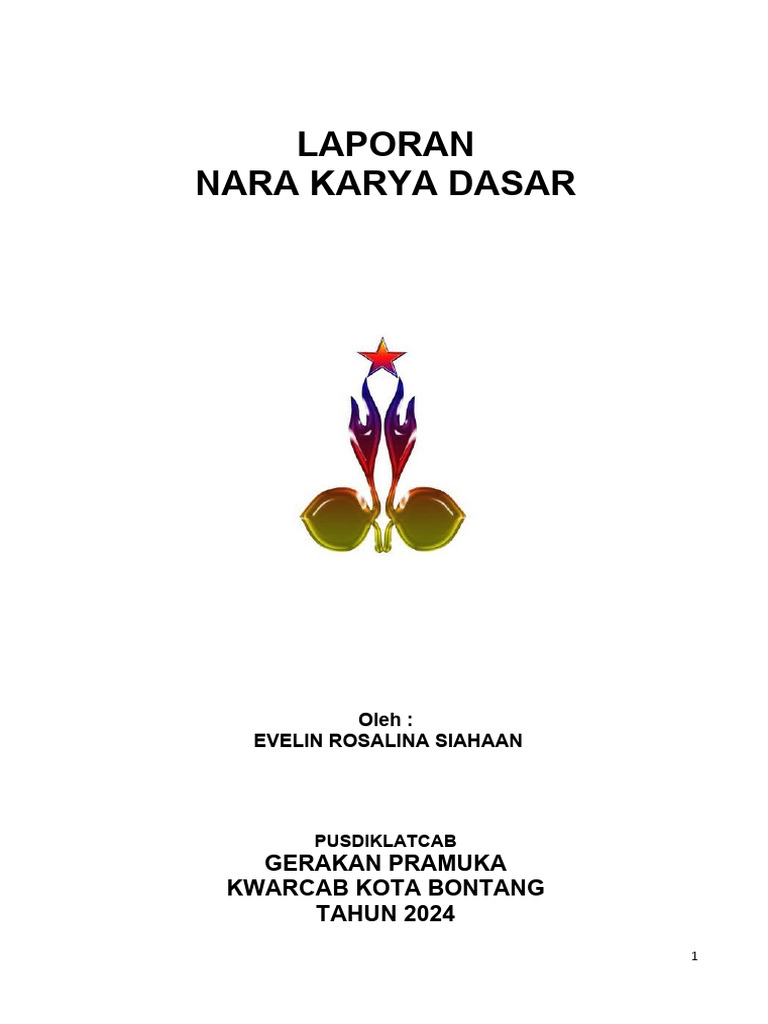 New Fix Form Narakarya Dasar Evelin | PDF