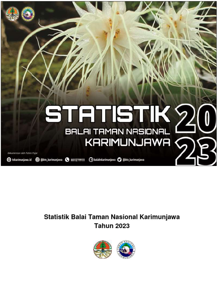 Statistik Taman Nasional Karimunjawa 2023 | PDF