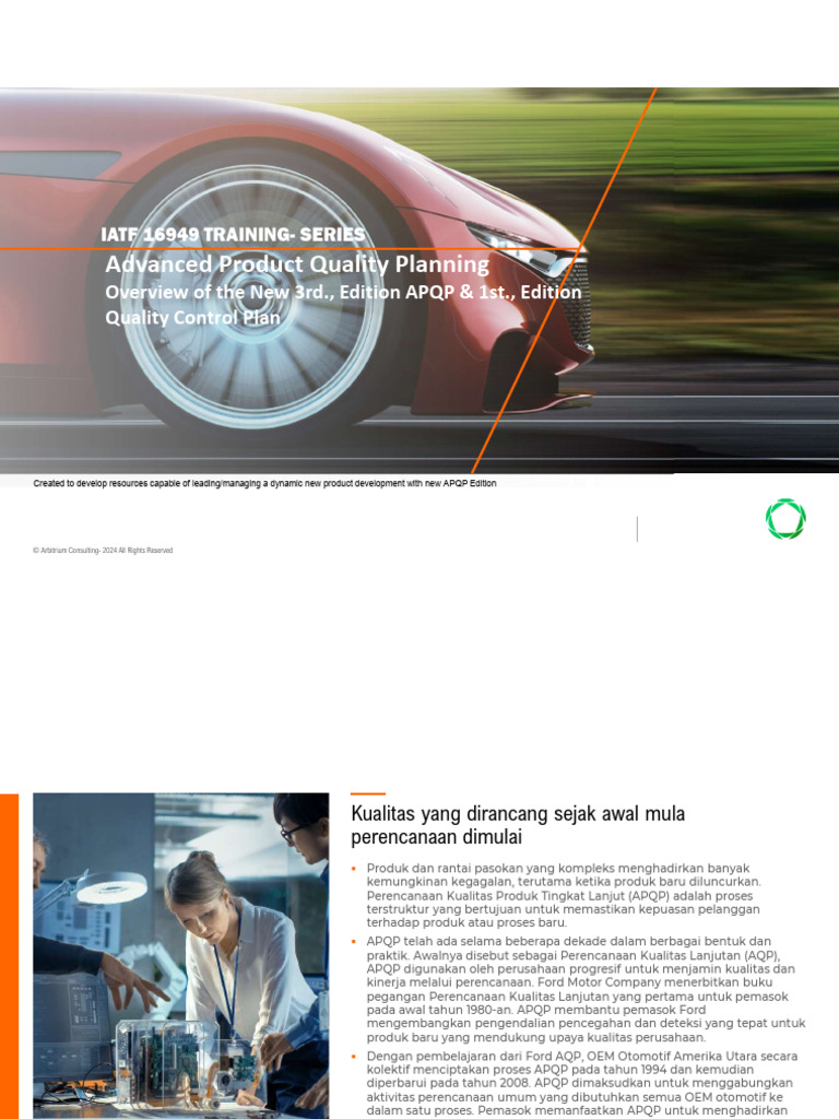 APQP 3rd., Edition | PDF | Reliability Engineering | Computing