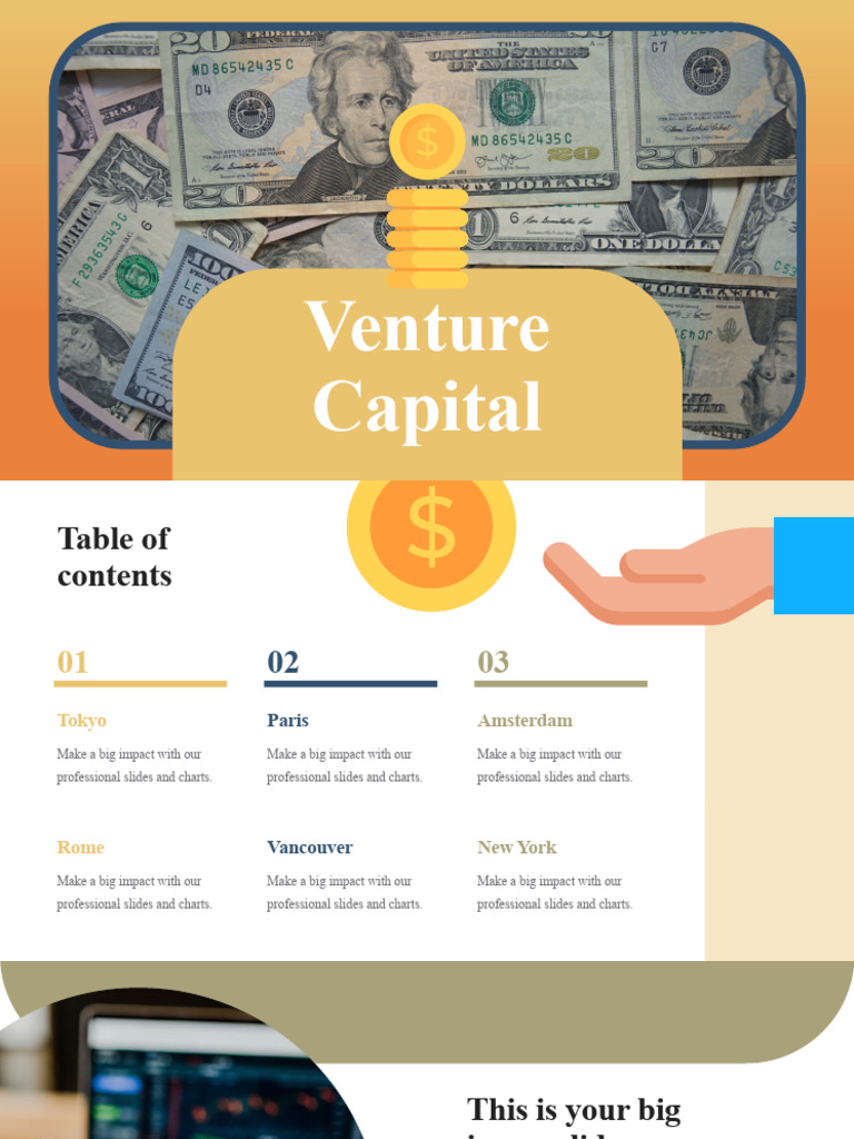 Venture Capitals Presentation Blue Variant | PDF | Infographics ...