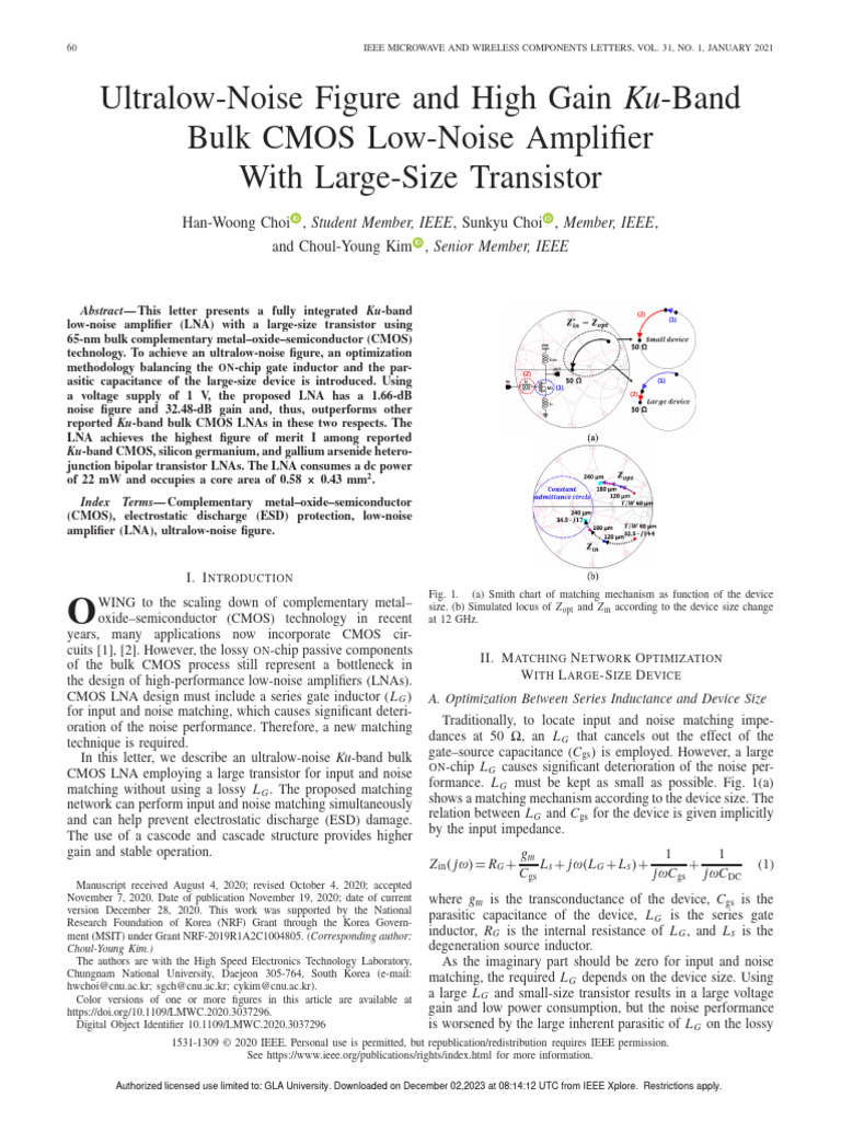 Ultralow-Noise_Figure_and_High_Gain_Ku-Band_Bulk_CMOS_Low-Noise_Amplifier_With_Large-Size ...