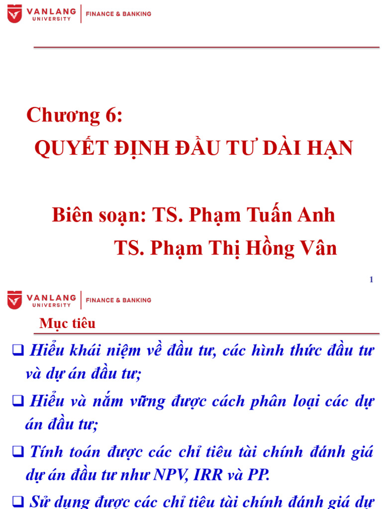 SV - TCDN - C6 - Đầu Tư Dài Hạn | PDF