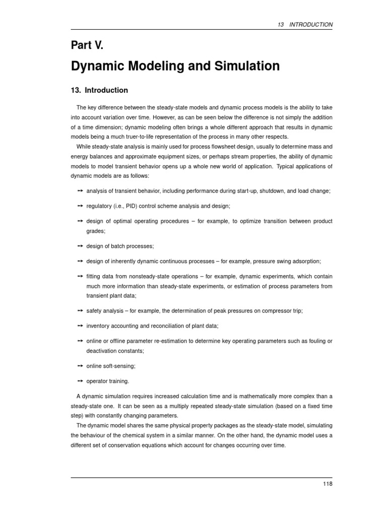Fundamentos Sistema Dinámico en DWSIM | PDF | Control Theory | Applied ...