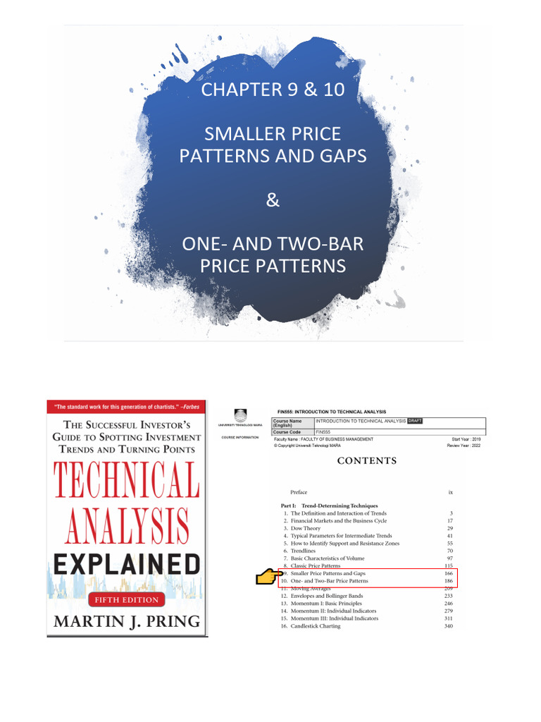 9 FIN555 Chap 9 & 10 Prings Smaller Price Pattern and Gaps and One and Two Price - Read-Only ...
