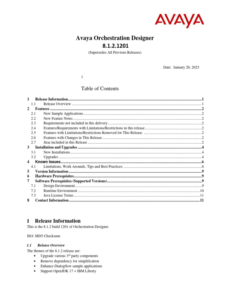 Od 8 1 2 1201 | PDF | Java (Programming Language) | Java Version History