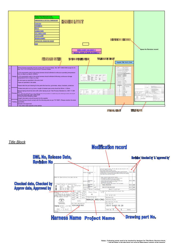 Drawing Standard Template_Rev0 | Download Free PDF | Relay | Fuse ...