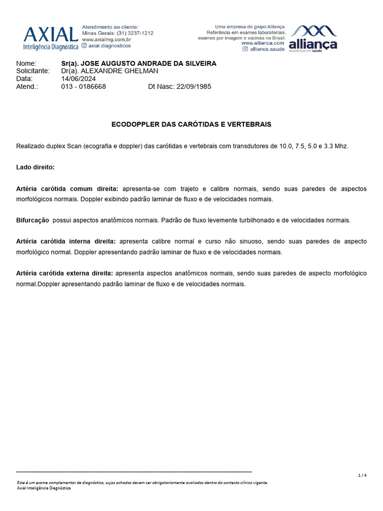 Blob Ahttps Portal-Paciente - Axialmg.com - BR | PDF | Ultrassom médico ...